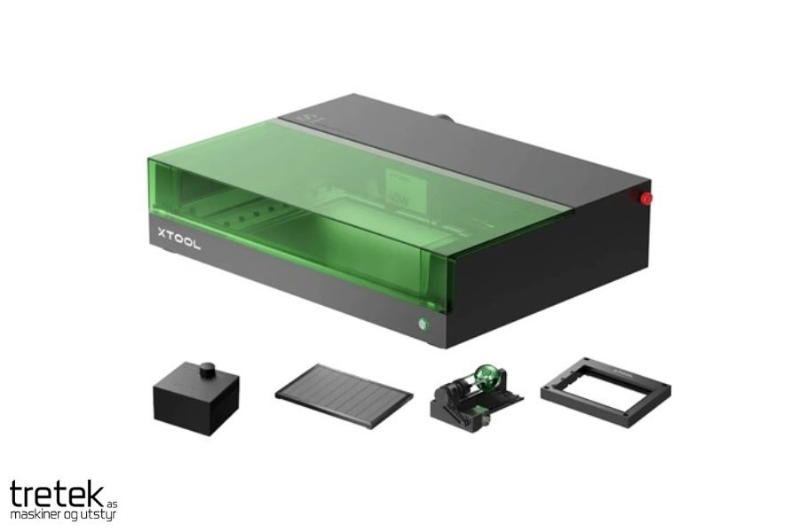 xTool S1 40W Diode Laser Cutter Deluxe Kit | tretek as
